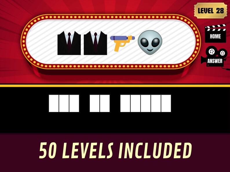 VIRTUAL PARTY GAME Powerpoint Game Show Emoji Quiz Game Night Family ...