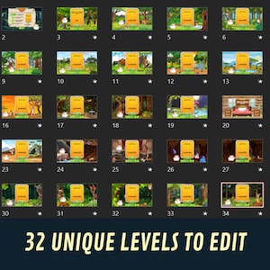 CLASSROOM GAME Powerpoint Game Template Hamster Quest Educational Game ...