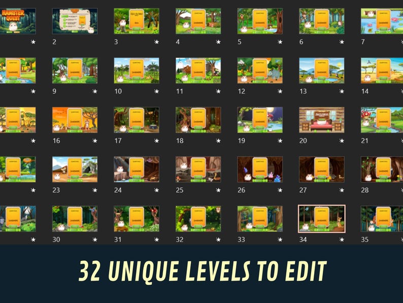 CLASSROOM GAME Powerpoint Game Template Hamster Quest Educational Game ...