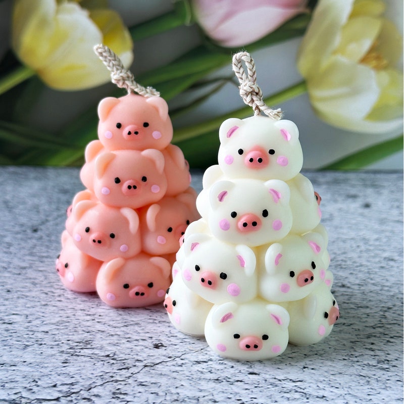 Pig Candle - Etsy