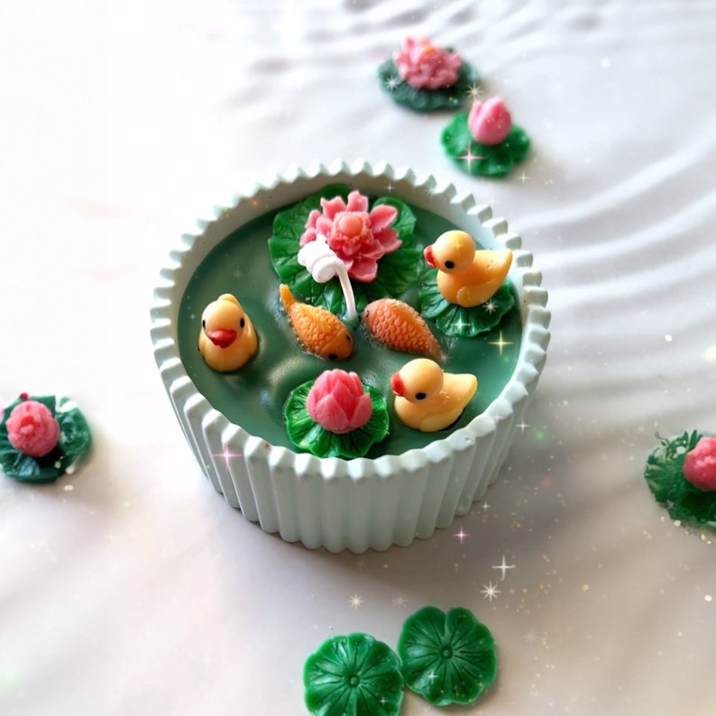 Ducklings Soy Candle Gift Set, Fresh Flower Scent - Etsy
