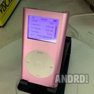 Grade A+ Pink 256GB Ipod Mini 2nd Gen - Pink Backlight, Taptic, - Built ...