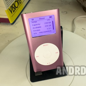 Grade A+ Pink 256GB Ipod Mini 2nd Gen - Pink Backlight, Taptic, - Built ...