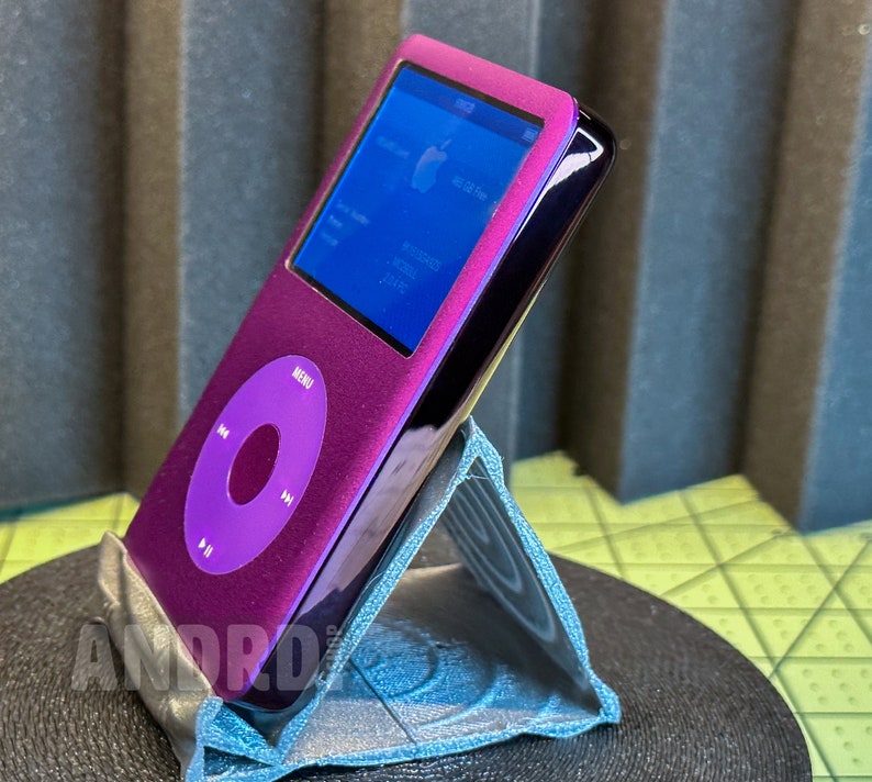 Custom Taptic Modded 1TB Alĺ Purple Ipod Classic 7th Gen - 3000mah ...