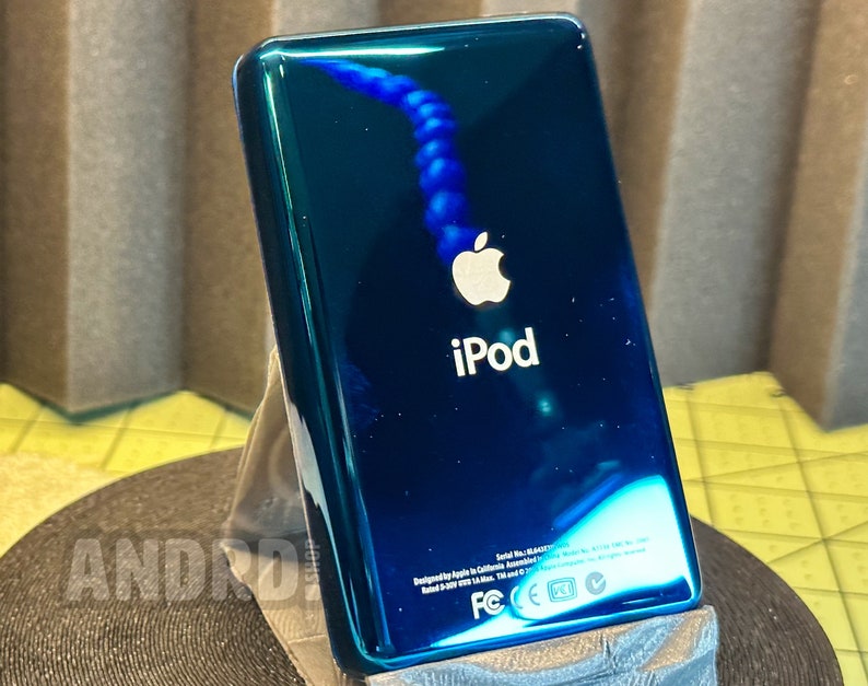 Custom 512GB-2TB Alĺ Blue Ipod Classic 7th Gen - 3000mah Battery ...