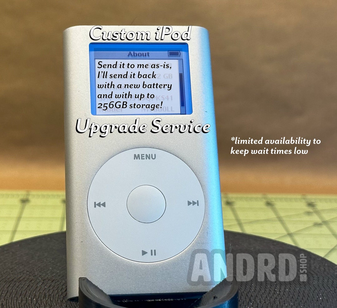 BYO Ipod Upgrade Service for Your Ipod Mini - Etsy