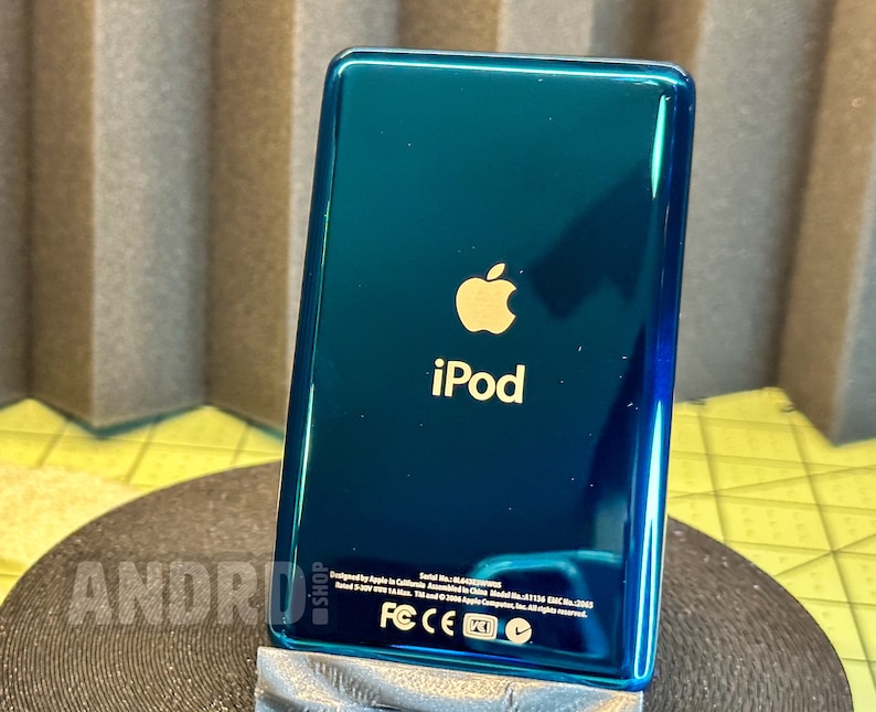 Custom 512GB-2TB Alĺ Blue Ipod Classic 7th Gen - 3000mah Battery ...