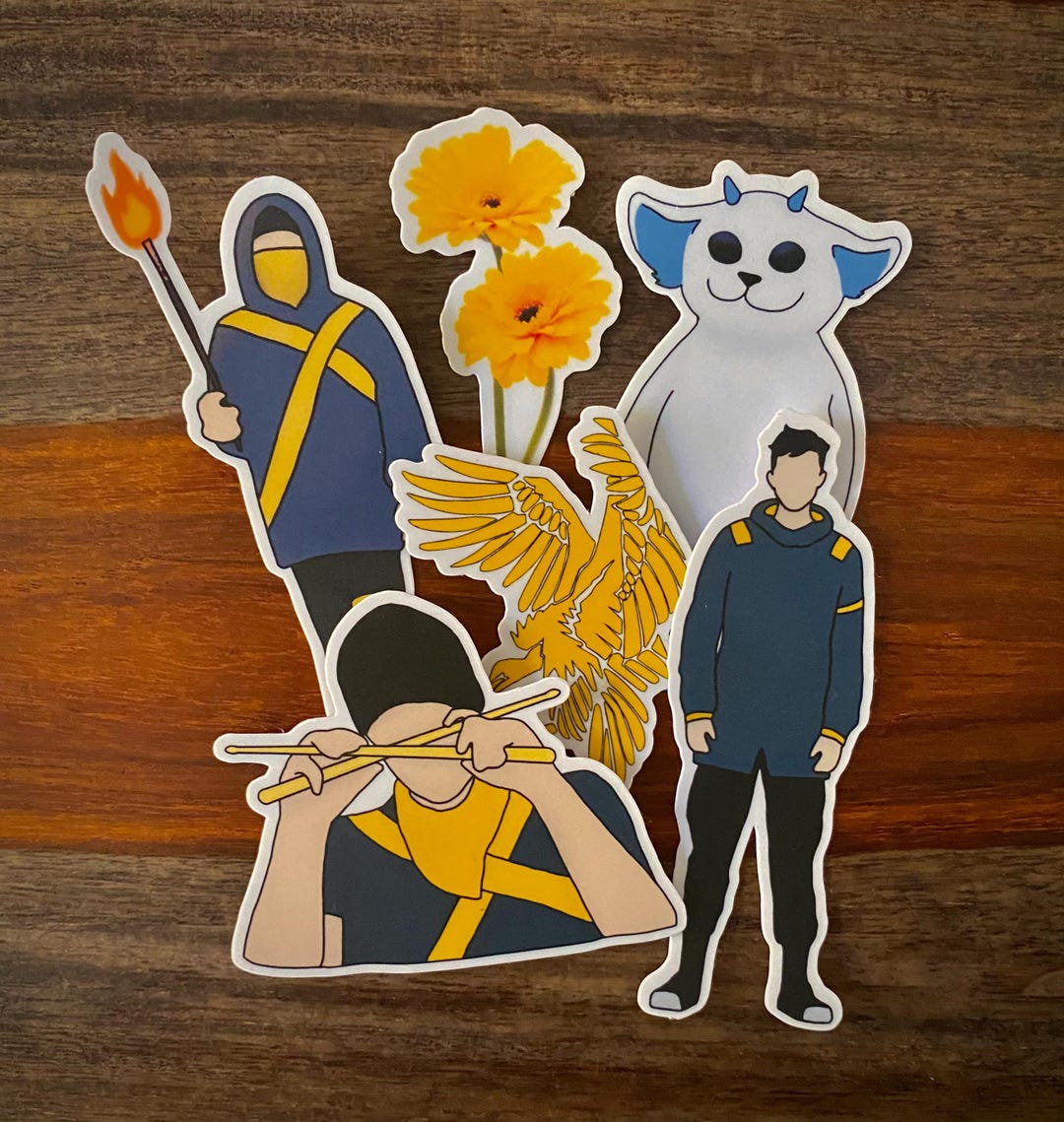 Twenty One Pilots "trench" Inspired Stickers, Waterproof Matte Finish ...