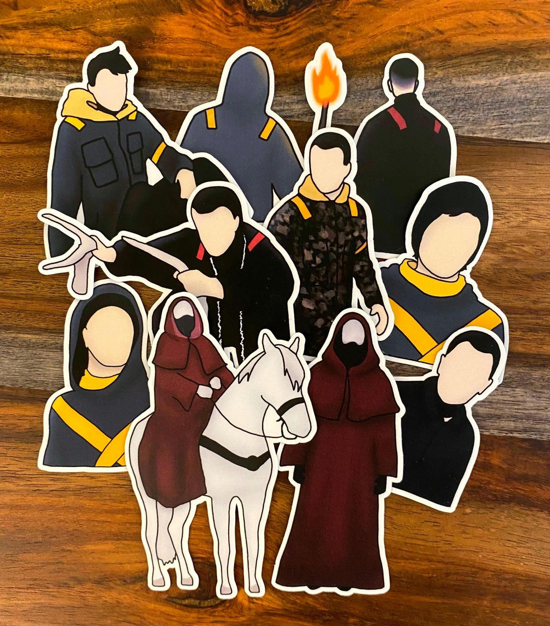 Twenty One Pilots "city Walls" Inspired Stickers, Waterproof Matte ...