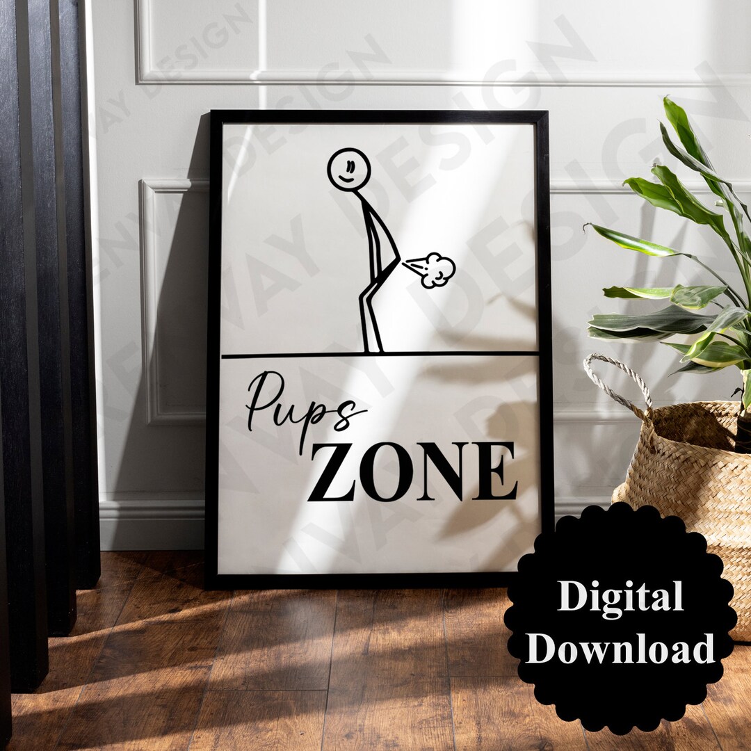 Funny Posters to Print Yourself, Digital File, Toilet Poster, Bathroom ...