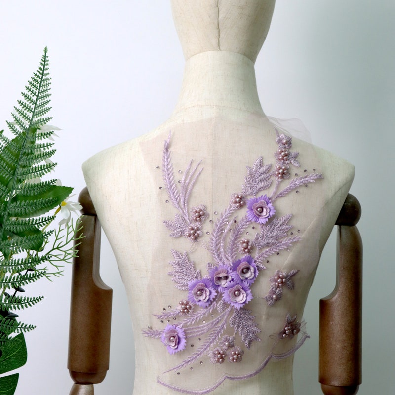 Floral Applique - Etsy