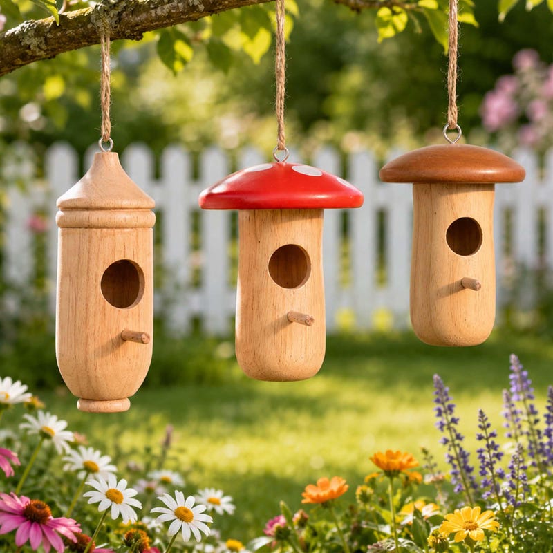 Wooden Bird House Custom - Etsy