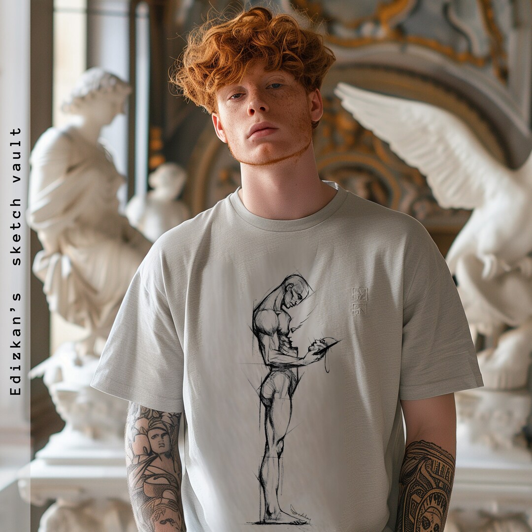 Anatomy Art T-shirt: Pallidiceps Stylish Love Design by Ferhat Edizkan ...