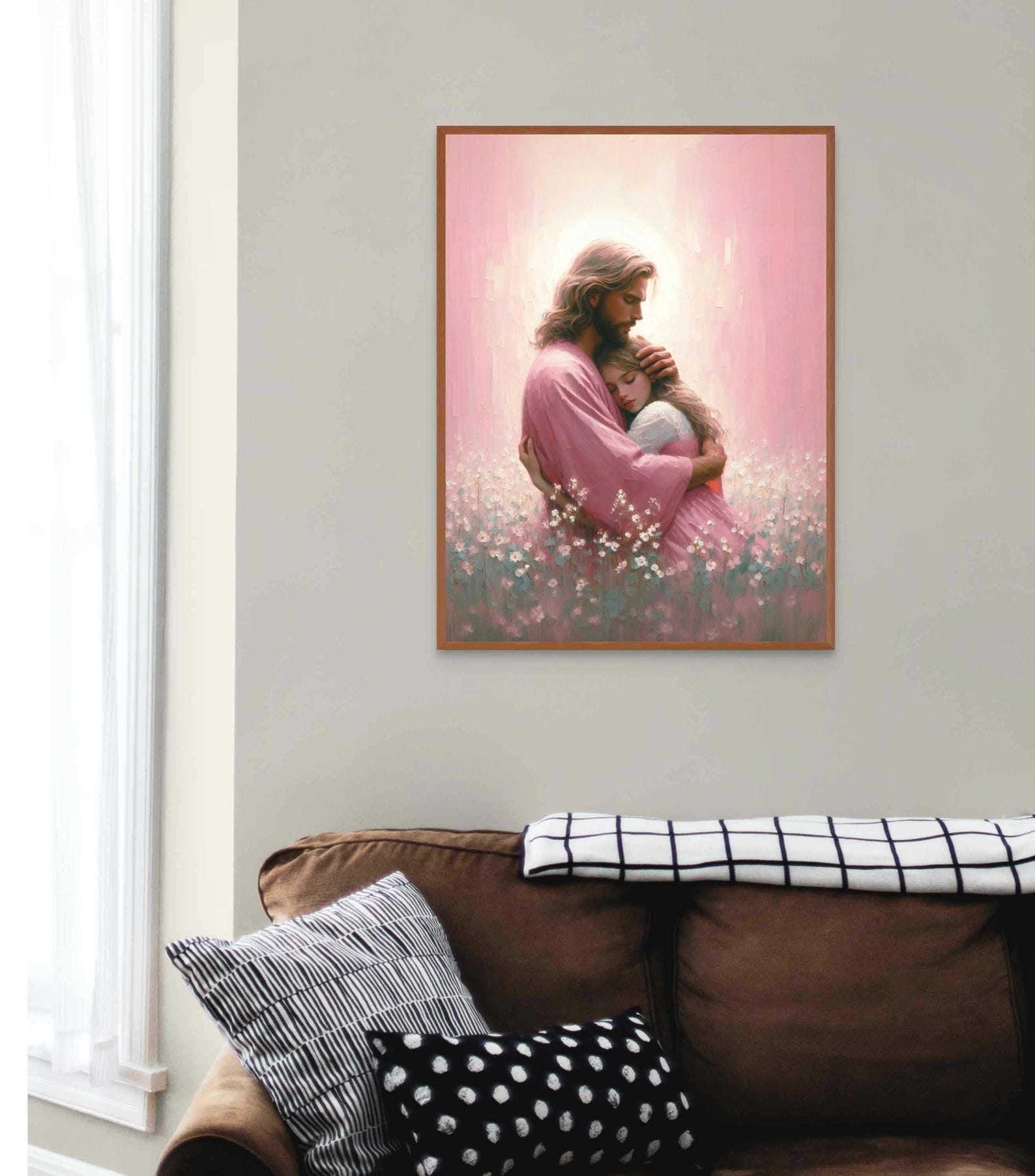 Her Savior, Christian Art, Jesus With Girl, Picture of Jesus, LDS ...