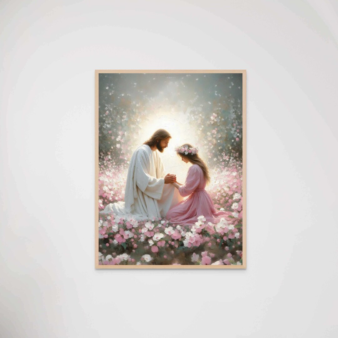 Day of Magic, Christian Art, Jesus With Girl, Jesus Painting, LDS Art ...