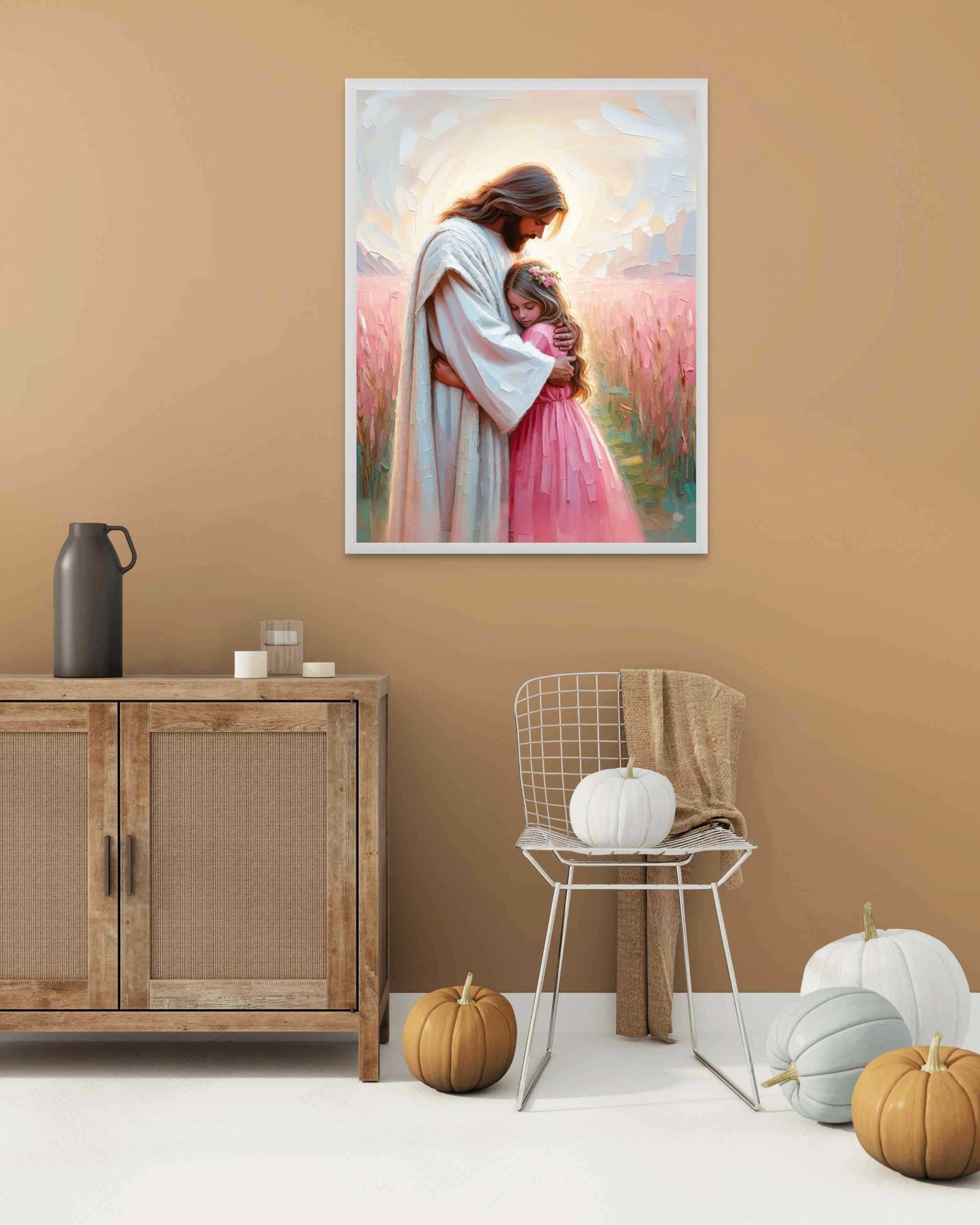 Her Guardian, Modern Christian Art, Jesus and Girl Art, Jesus Art, LDS ...