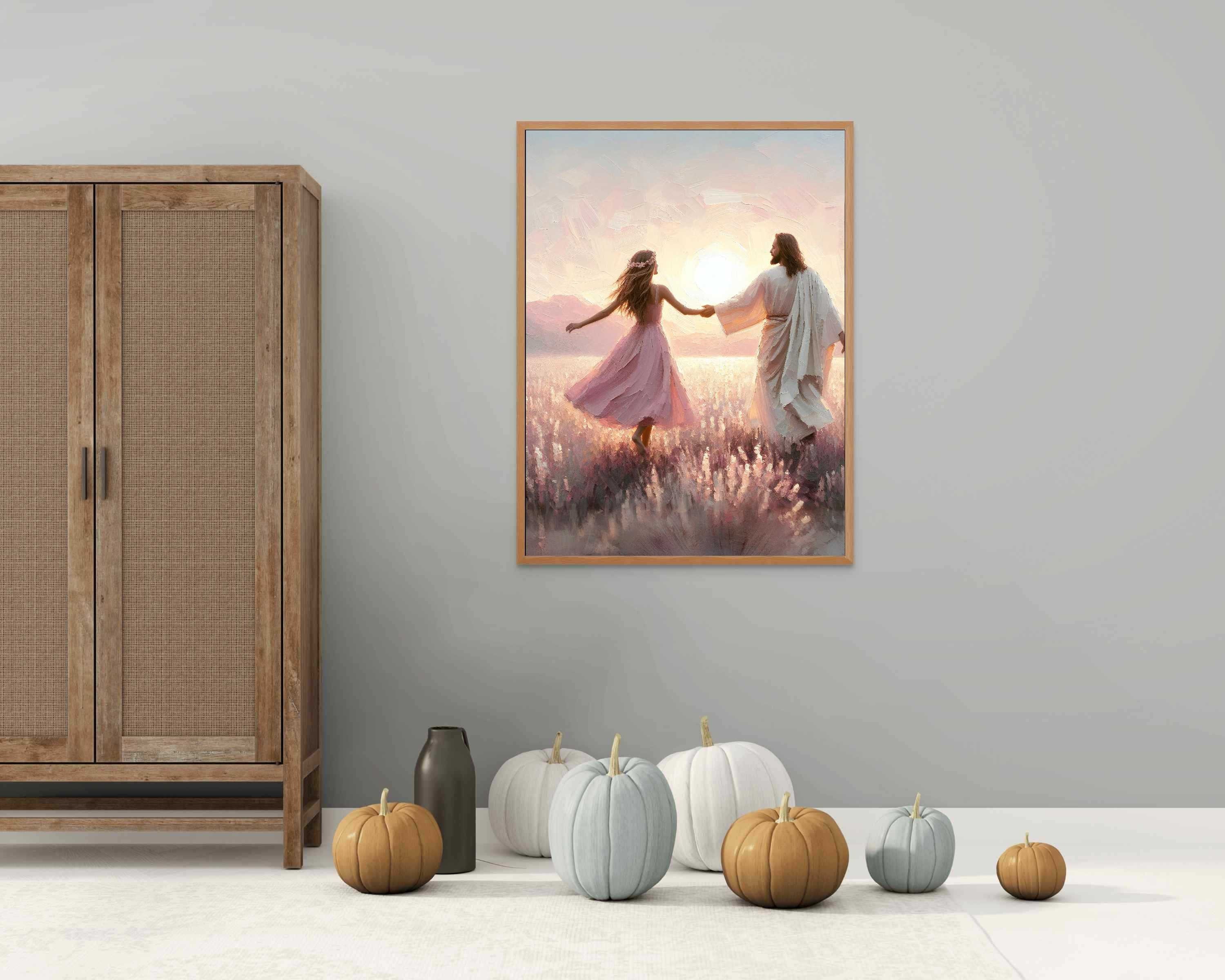 A Helping Hand, Christian Art, Jesus Helps Woman, Jesus With Girl ...