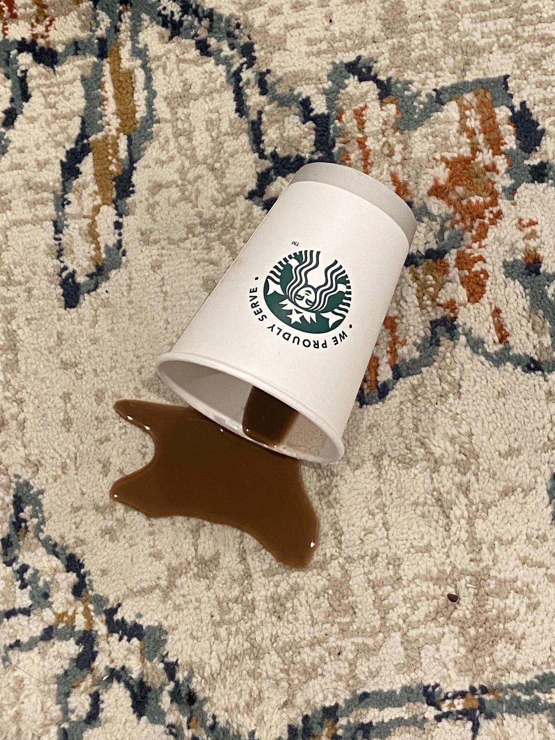 Fake Starbucks Coffee Spill Cup Prop, Display, Gag - Etsy
