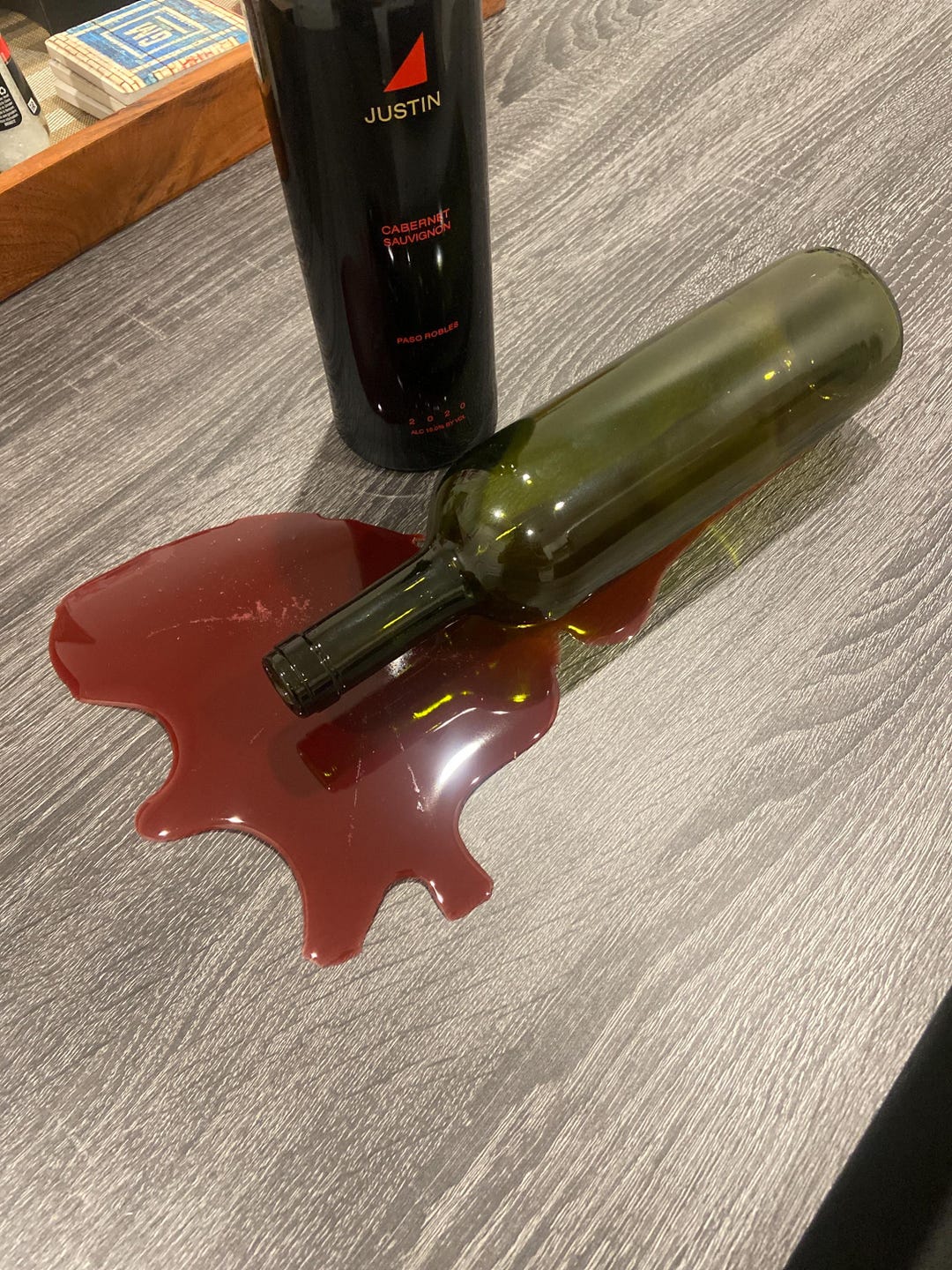 Fake Wine Bottle Spill, Prop, Display, Gag - Etsy