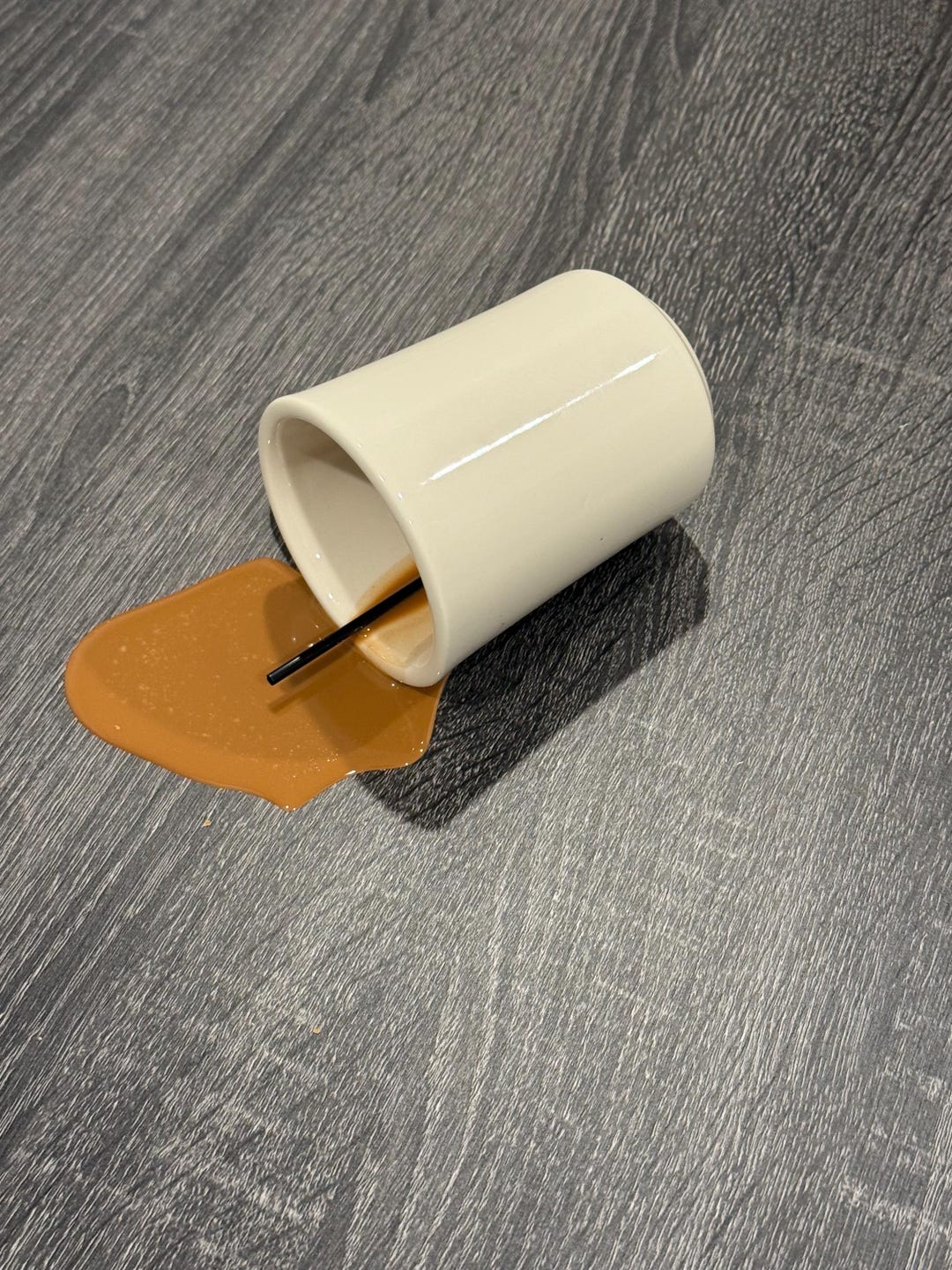 Fake Ceramic Coffee Spill Cup/mug Prop, Display, Gag - Etsy