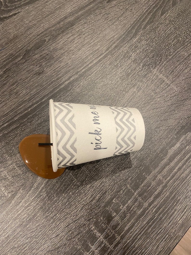 Fake Coffee Spill Cup, Prop, Display, Gag - Etsy