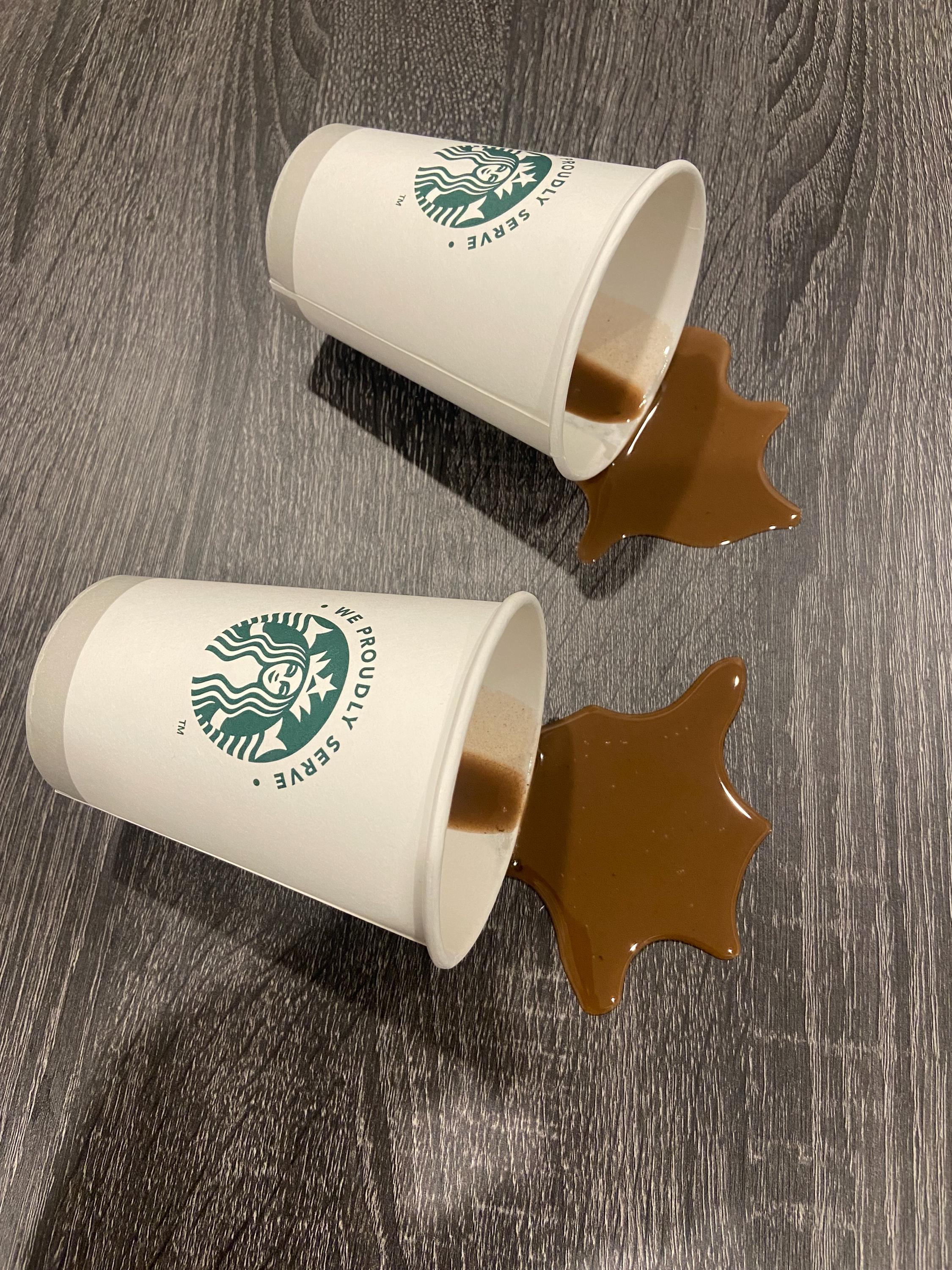 Fake Coffee Spill Cup Prop, Display, Gag - Etsy