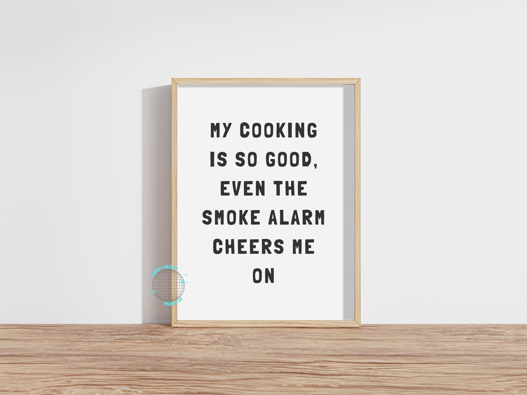 My Cooking is so Good, Even the Smoke Alarm Cheers Me on | Funny ...