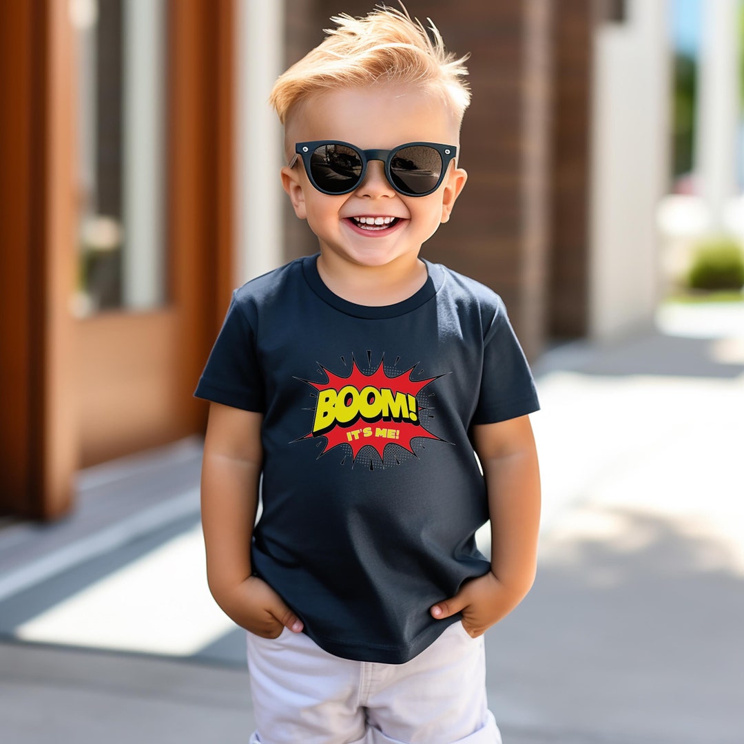 Boom Comic Book Tee, Boom Pow Shirt Tshirt, Boom! T-shirt, Boom Gift ...