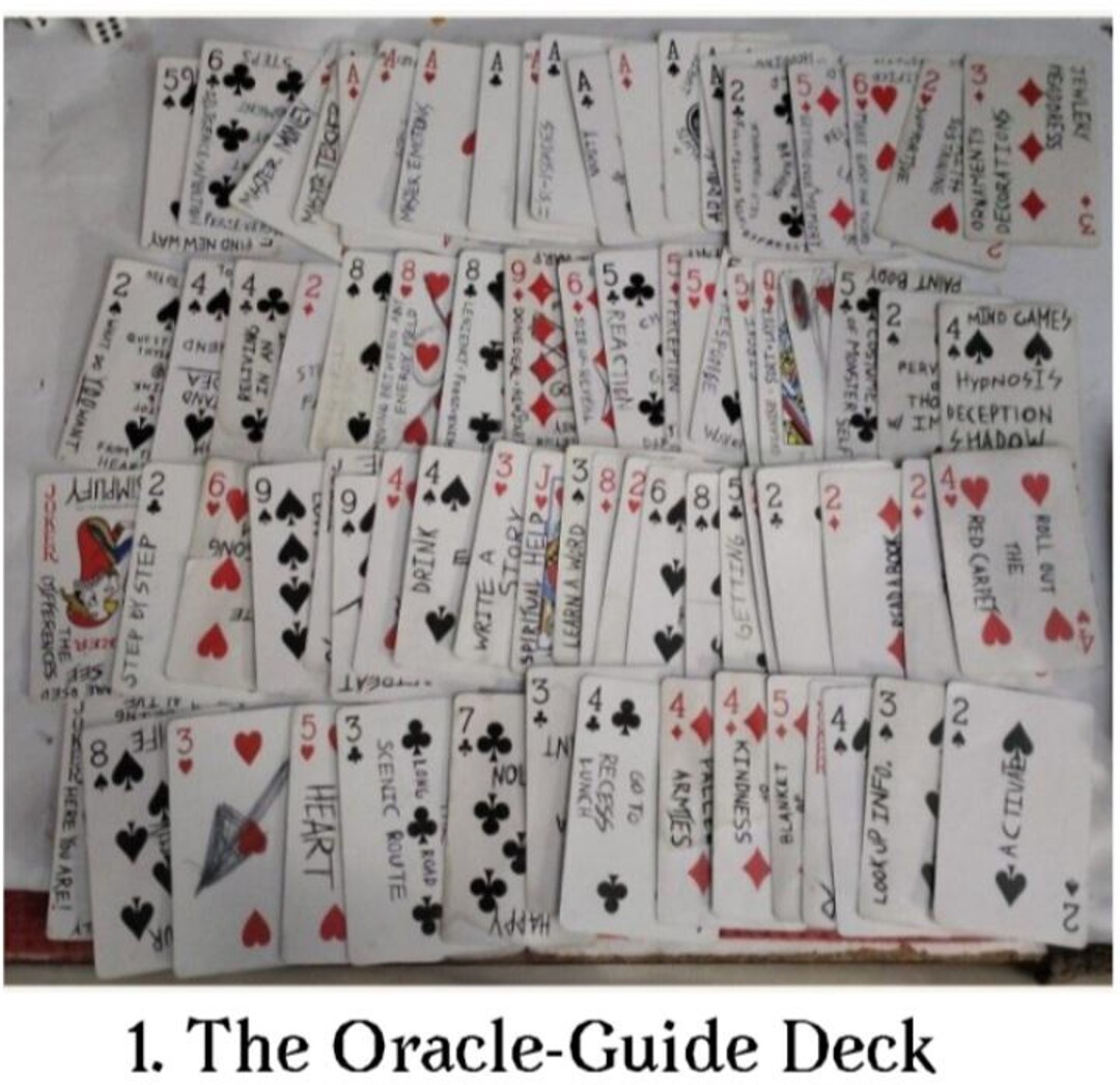 Genie Cards Deck: 1) Oracle-guide Deck 2) Compass 3) Love 4) Magical ...