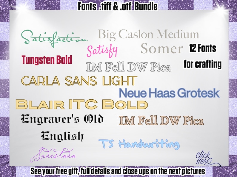 Album Titles Eras Font Bundle,otf/tff Fonts - Etsy