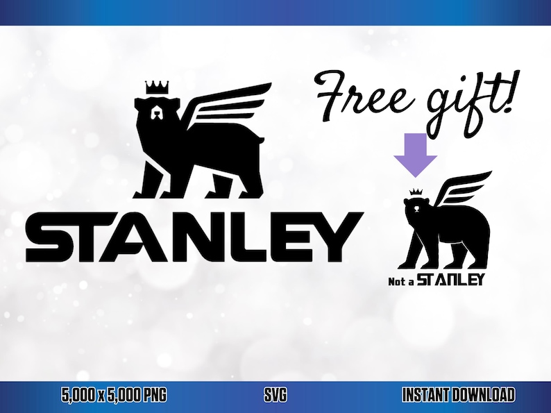 Stanley Cup DIY PNG & SVG, Stanley Logo, Diy Dupe Stanley Cups - Etsy