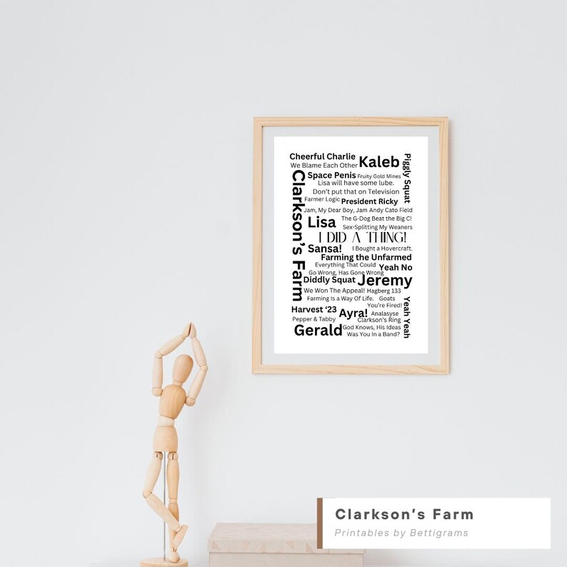 Clarkson's Farm 3 Printable - Etsy