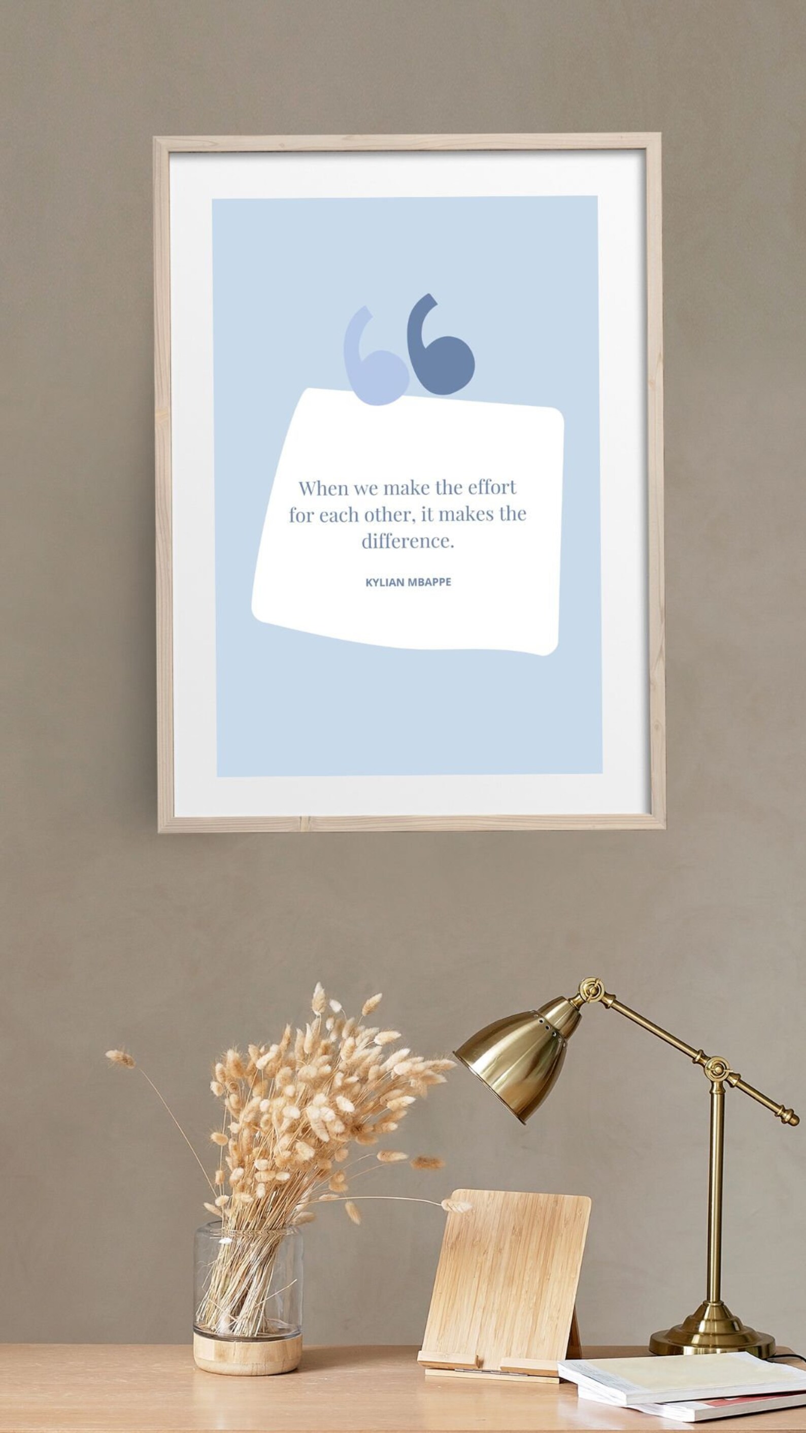 Kylian Mbappe Inspirational Quote - Etsy UK