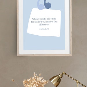 Kylian Mbappe Inspirational Quote - Etsy UK