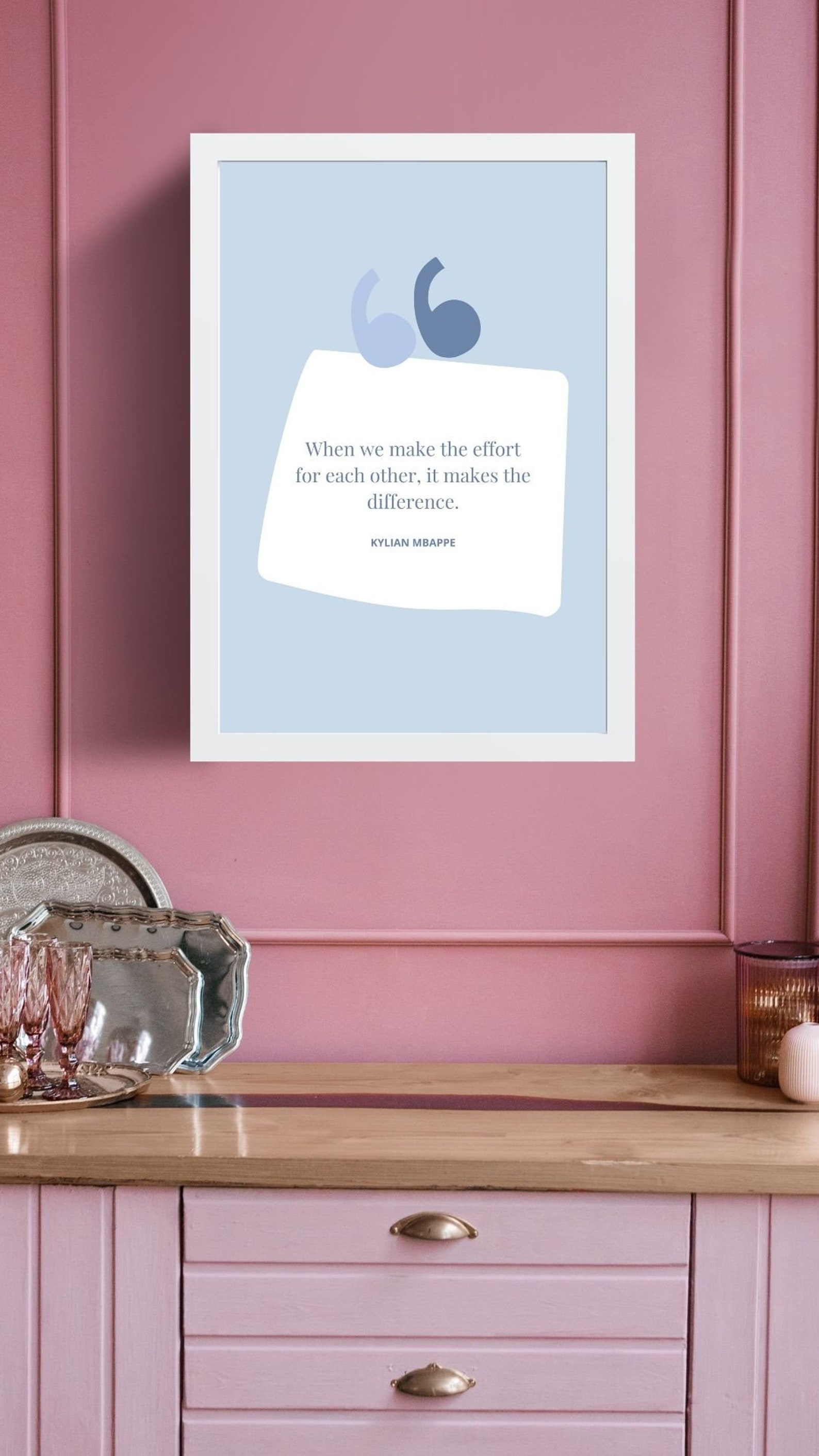 Kylian Mbappe Inspirational Quote - Etsy UK