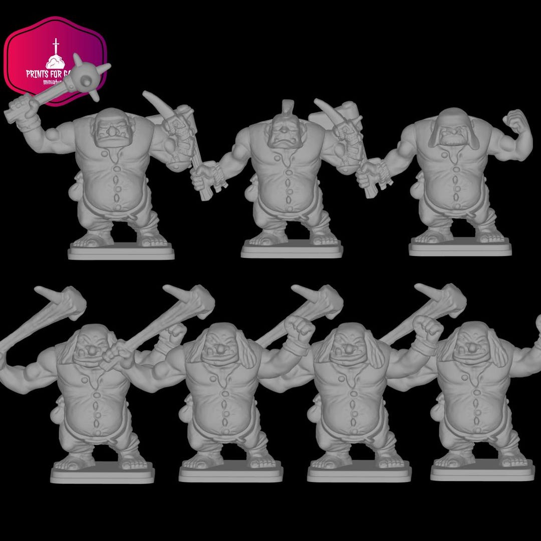 Classic OGRE / OGER Figures From Heroquest Made of Resin - Etsy