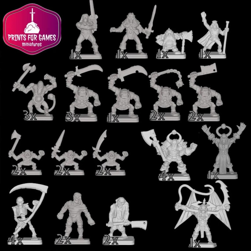 Heroquest Classic Miniatures - Etsy UK
