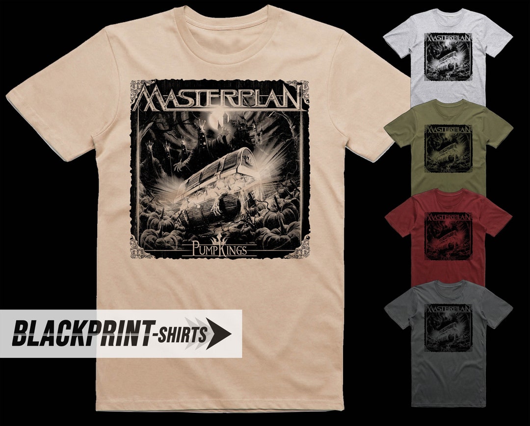 Masterplan Pumpkings T Shirt Cotton Men's All Sizes S-5XL 18 Colors ...