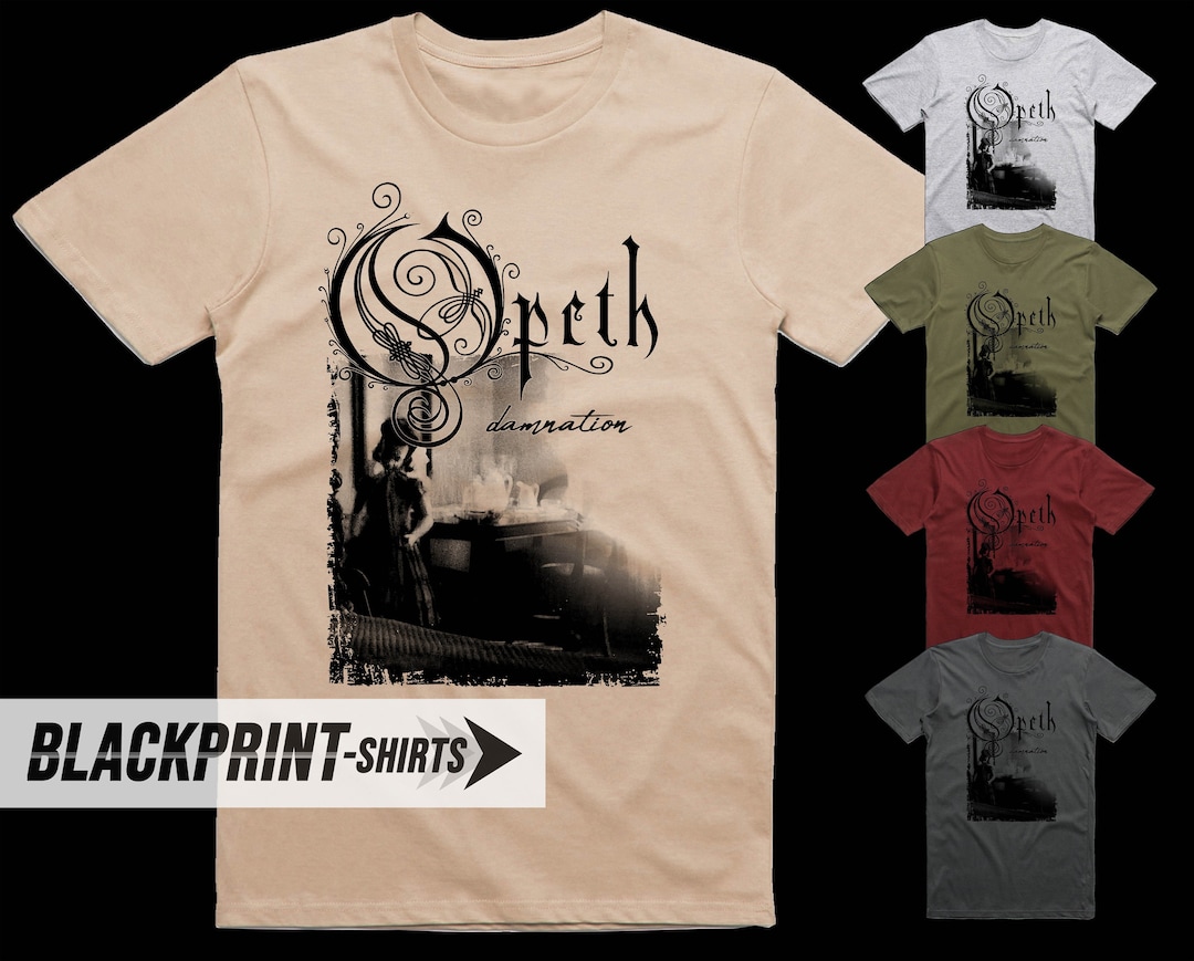 Opeth Damnation Park T Shirt Cotton Men's All Sizes S-5XL 18 Colors ...