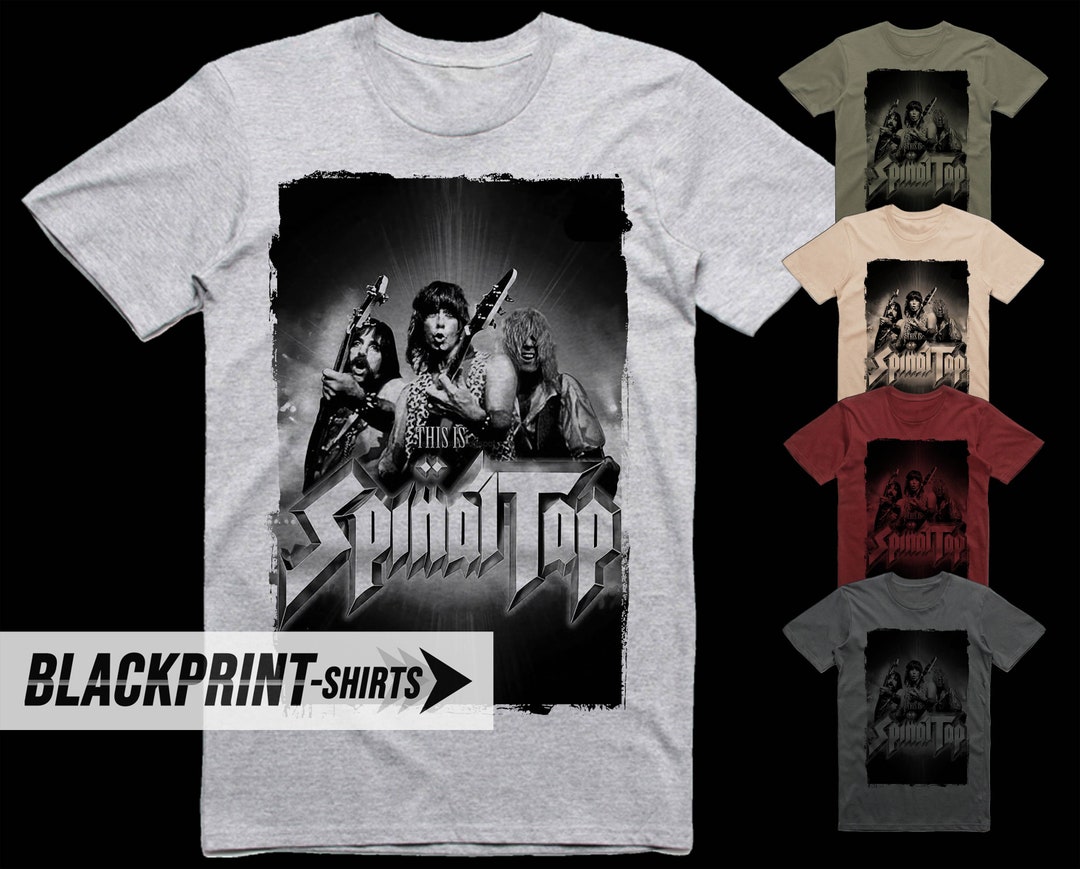 Spinal Tap This is Spinal Tap V4 Poster T Shirt Cotton Men's All Sizes ...