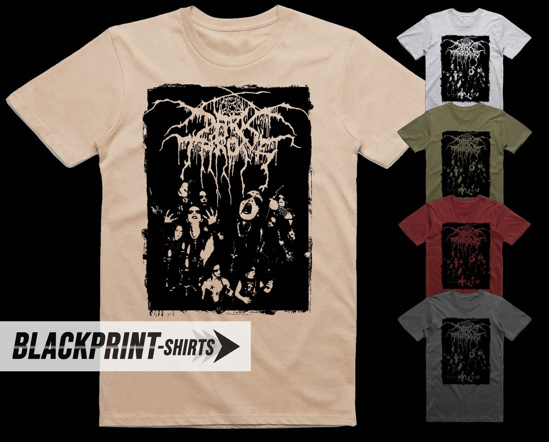 Darkthrone Poster T Shirt Cotton Men's All Sizes S-5XL 18 Colors Band ...