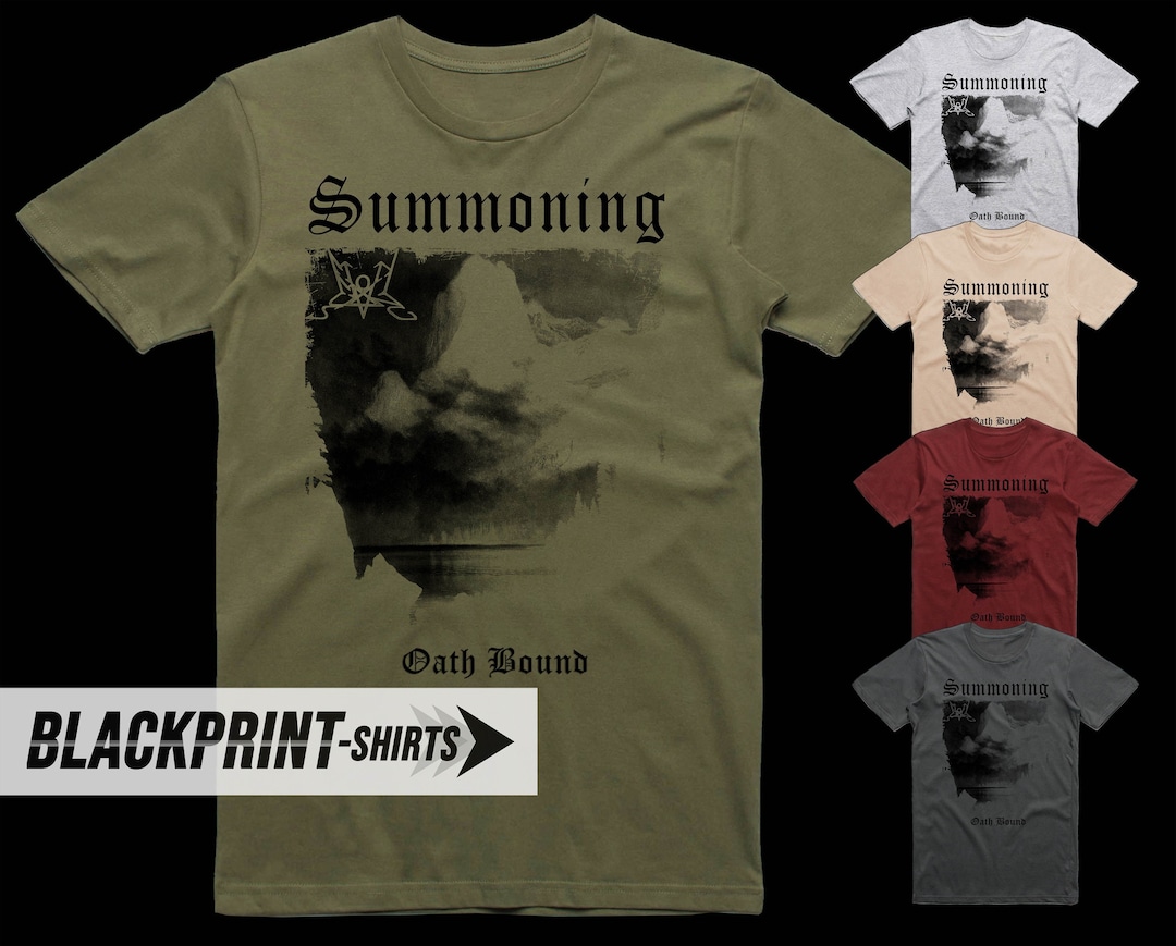 Summoning Oath Bound T Shirt Cotton Men's All Sizes S-5XL 18 Colors ...