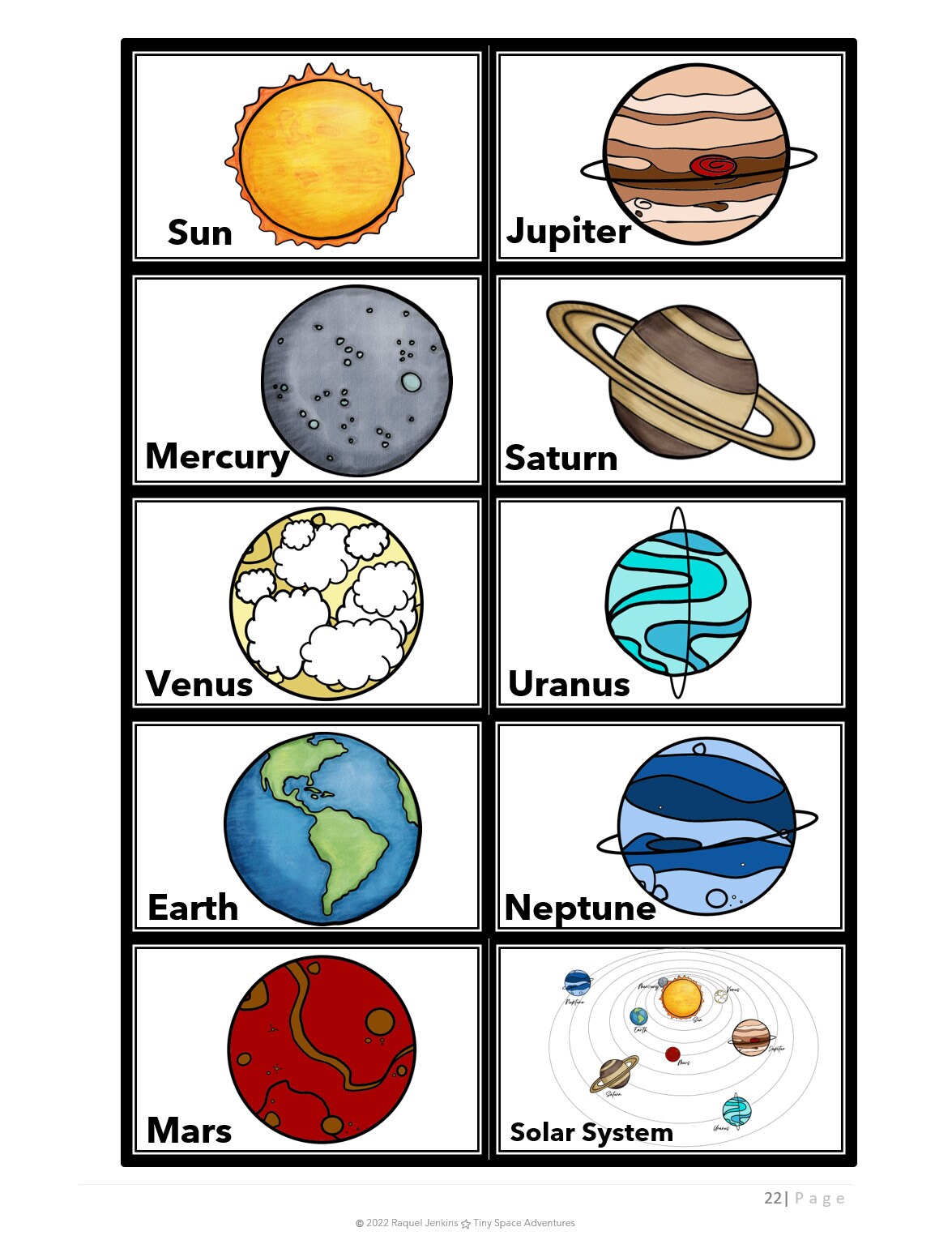 Math Adventure Through the Solar System, Teacher Educational Digital ...