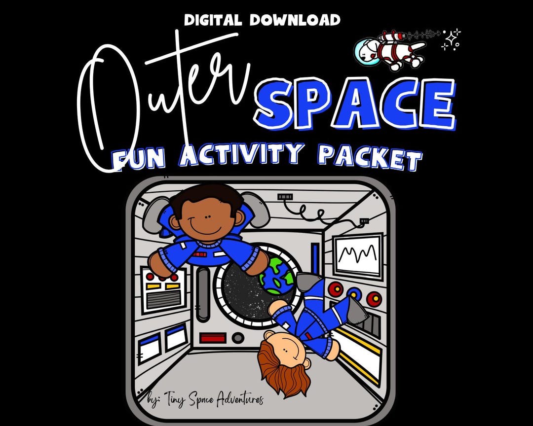 Outer Space Fun Activity Packet Worksheets End of Year After Testing ...