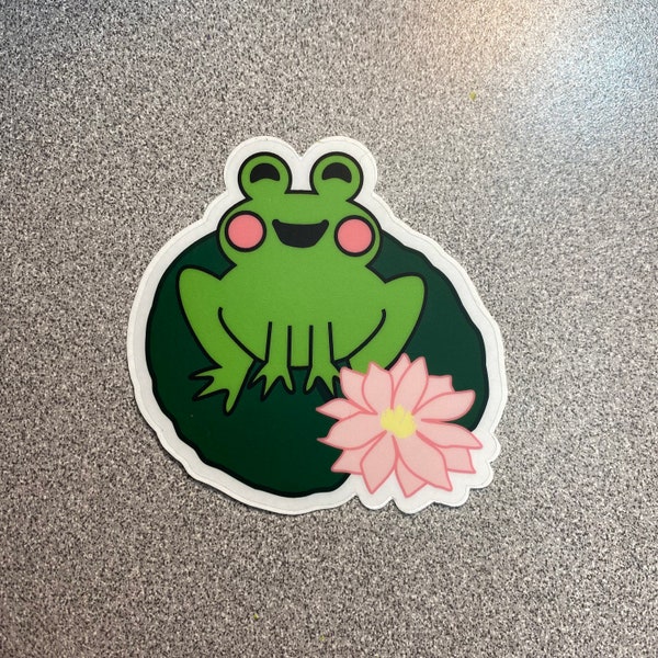 Lily Pad Sticker - Etsy