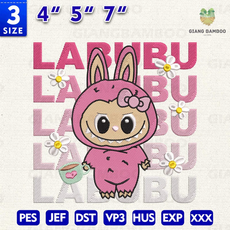 Labubu Pixel Art - Etsy