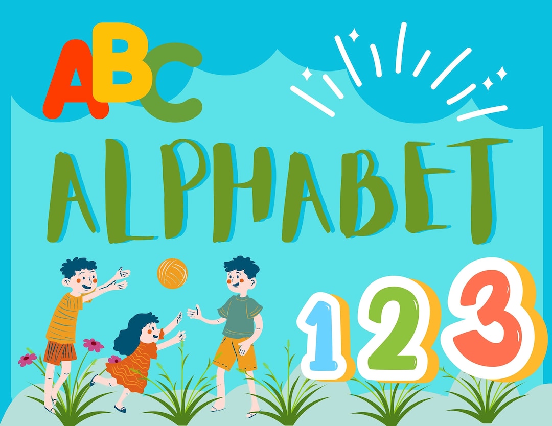 COLORFUL ALPHABET PRINTABLE - Etsy