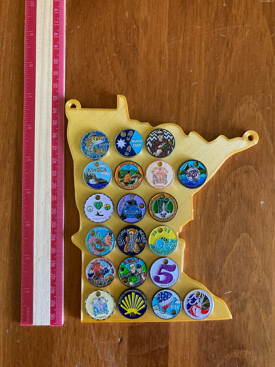 3d-printed Minnesota Magnetic Pathtag Display and Holder | Multiple ...