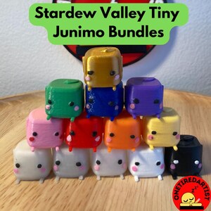 3D Printed Stardew Valley Mini Junimos | Multiple Bundles | Desks ...