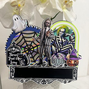 Beetlejuice Cake Topper - Etsy
